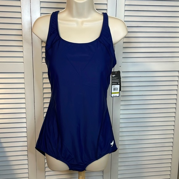Speedo | Swim | Nwt Speedo Navy Blue Tank Swimsuitsz 4 | Poshmark